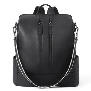 cluci leather backpack purse for women convertible large travel ladies designer fashion casual shoulder bag