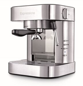 espressione stainless steel espresso machine