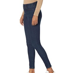 Amazon Essentials Women's Pull-On Knit Jegging (Available in Plus Size), Dark Wash, Medium Short