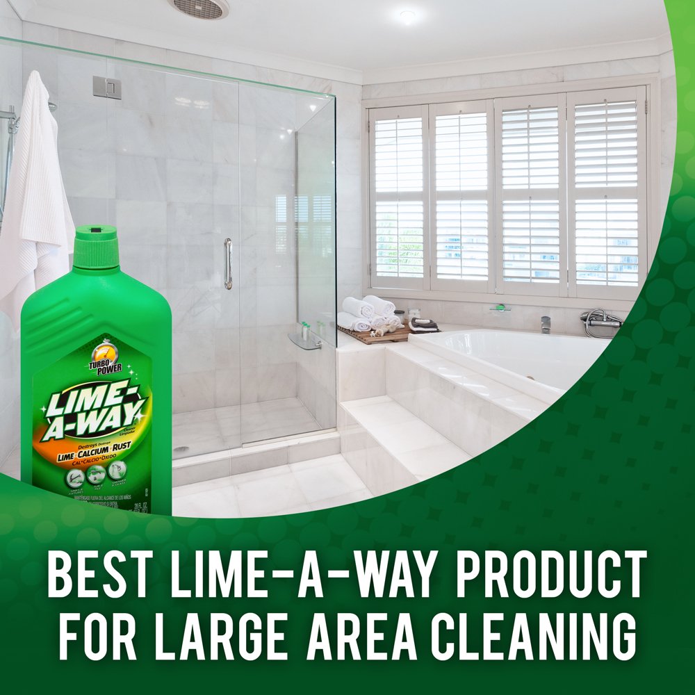 Lime-A-Way Lime, Calcium & Rust Cleaner 28 oz (Pack of 4)