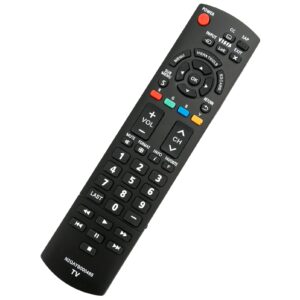 N2QAYB000485 Replace Remote Control fit for Panasonic 32" ~ 85" LED LCD Plasma Viera TV TC-42LD24 TC-42LS24 TC-42PS14 TC-54PS14 TH-32LRU5 TH-42LRU50 TH-55LRU50 tc-p50s30 N2QAYB000321 N2QAYB000570