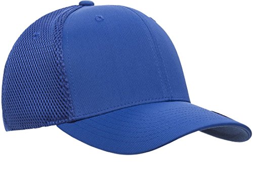 Flexfit Unisex Ultrafibre Airmesh Fitted Trucker Hat, Royal, Large-X-Large