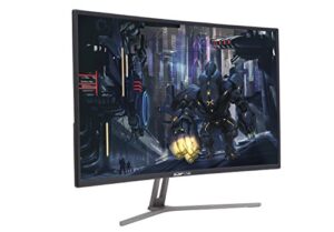 sceptre c325b-144r 32" 144hz 1800r curved amd freesync gaming monitor 1920x1080 hdmi displayport metal black 2018