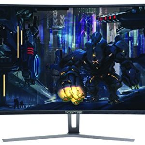 Sceptre C325B-144R 32" 144Hz 1800R Curved AMD FreeSync Gaming Monitor 1920x1080 HDMI DisplayPort Metal Black 2018