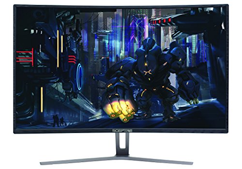 Sceptre C325B-144R 32" 144Hz 1800R Curved AMD FreeSync Gaming Monitor 1920x1080 HDMI DisplayPort Metal Black 2018