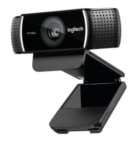 logitech c922x pro stream webcam full 1080p hd camera background replacement technology for youtube or twitch streaming (renewed)