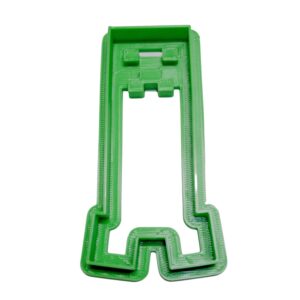 inspired by creeper monster scope block adventure video game cookie cutter made in usa pr519