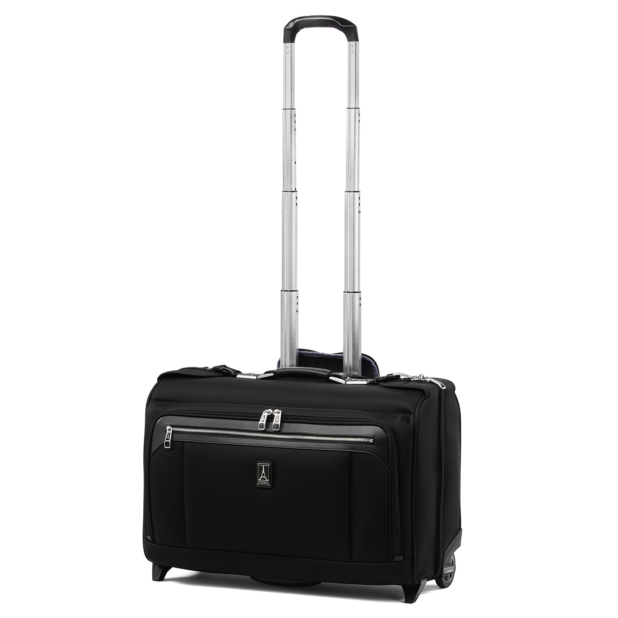 Travelpro Platinum Elite Carry-On Rolling Garment Bag, Men and Women, Shadow Black, 22-Inch