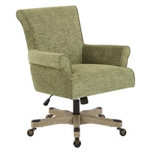 osp home furnishings megan office chair, olive