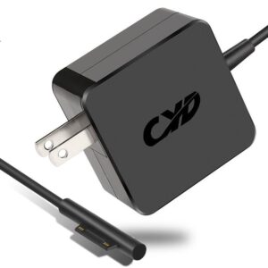 cyd 44w tablet-computer chargers compatible for surface laptop go 2 3 4, surface book 2 surface-laptop pro 3 pro 4 pro 5, laptop-charger for surface 1706 1800 1735 1736