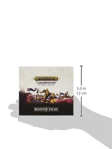 PlayFusion PLFW82501 Booster Display Warhammer Age of Sigmar Champions Collectible Card Game