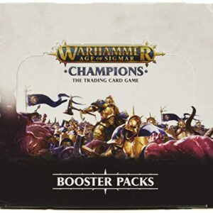 PlayFusion PLFW82501 Booster Display Warhammer Age of Sigmar Champions Collectible Card Game