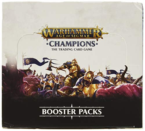 PlayFusion PLFW82501 Booster Display Warhammer Age of Sigmar Champions Collectible Card Game