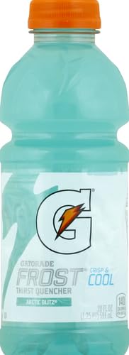 Gatorade Frost Arctic Blitz Thirst Quencher, 20 Fl Oz Bottles, 8 Pack