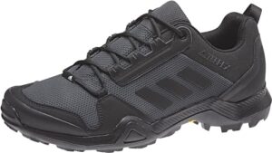 adidas men's terrex ax3 hiking boot, black/black/carbon, 12.5 m us