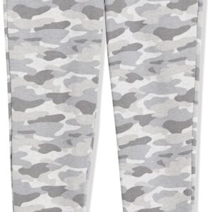 Amazon Essentials Women's Fleece Jogger Sweatpant (Available in Plus Size), Light Grey Camo, Large