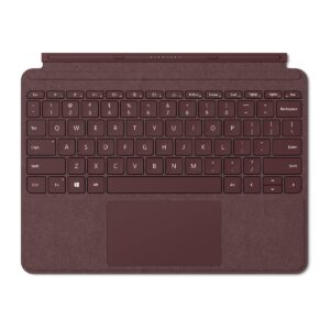 microsoft surface go alcantara signature type cover (kcs-00041) burgundy