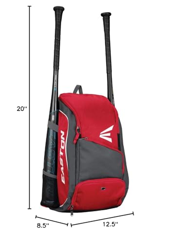 Easton | GAME READY Backpack Equipment Bag | Adult | Red