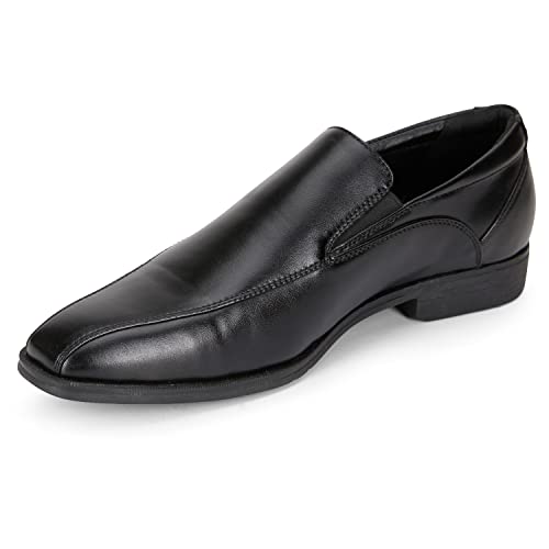 Van Heusen Men's Teller Dress Loafer, Black, 10