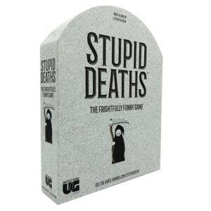 university games | stupid deaths the party game, for adults & teens ages 12 & up (01404)