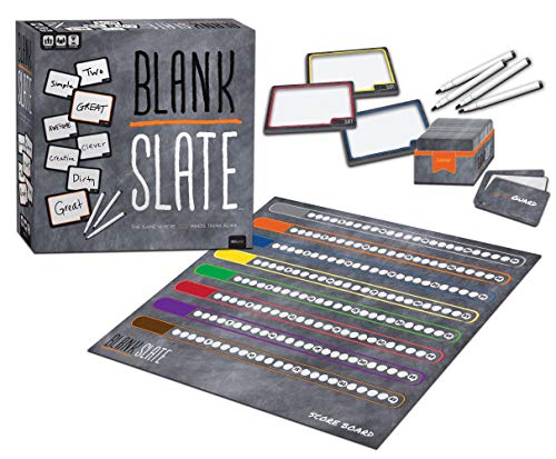 BLANK SLATE™ - The Game Where Great Minds Think Alike | Fun Family Friendly Word Association Party Game, 3 to 8 players, Black-88