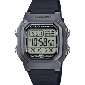 Casio Men's W-800HM-7AVCF Classic Digital Display Quartz Black Watch