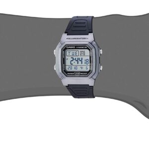 Casio Men's W-800HM-7AVCF Classic Digital Display Quartz Black Watch