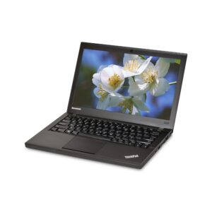 lenovo thinkpad x240 12.5" laptop, core i5-4300u 1.9ghz, 8gb ram, 500gb hdd, windows 10 pro 64bit, webcam (renewed)