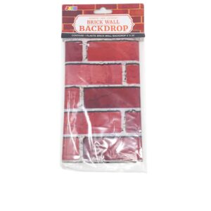 JOYIN Brick Wall Backdrop 4FT by 30FT Birthday Party Accessory Christmas Wall Decorations