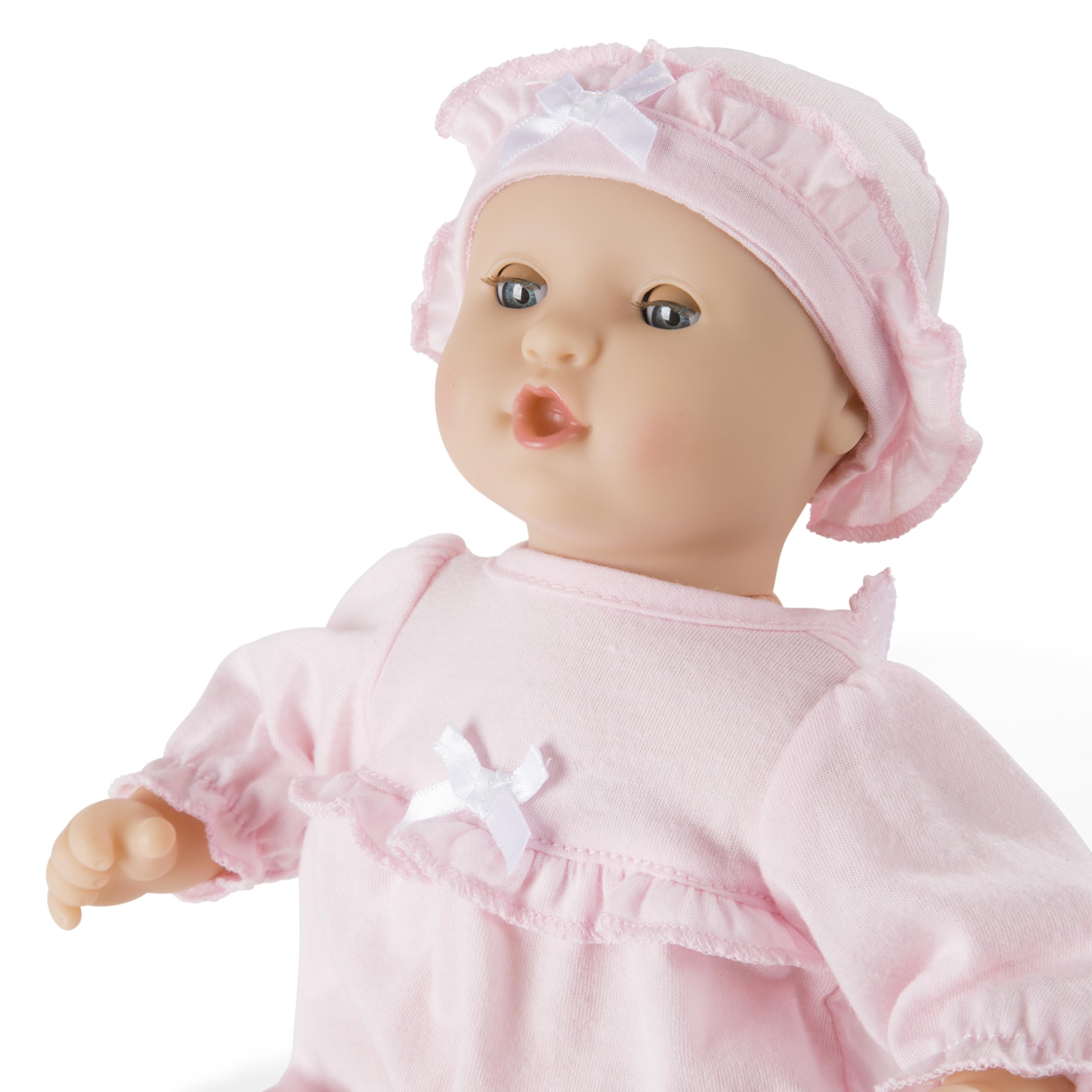 Melissa & Doug Mine to Love Jenna 12" Soft Body Baby Doll With Romper, Washable Doll Accessories, First Baby Dolls For Toddlers 18 Months And Up