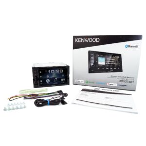 Kenwood DDX376BT 6.2" in-Dash Car DVD Monitor Bluetooth Receiver w/USB/AUX