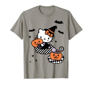 hello kitty trick or treat halloween tee shirt t-shirt