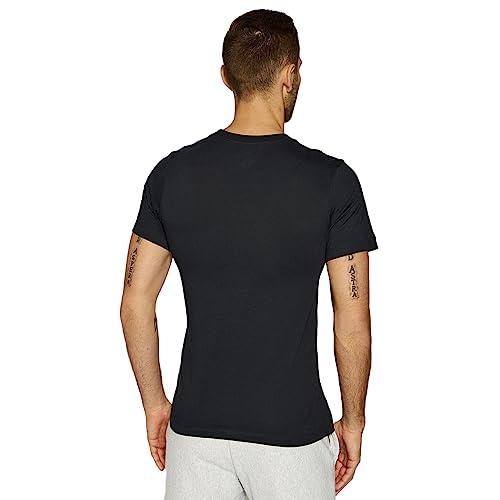 Nike Men's Sportswear Tee Just Do It Swoosh, Black/White, Medium