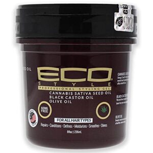 ecoco eco style gel cannabis sativa seed oil unisex gel 8 oz