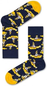 happy socks beatles yellow submarine sock navy 9-11