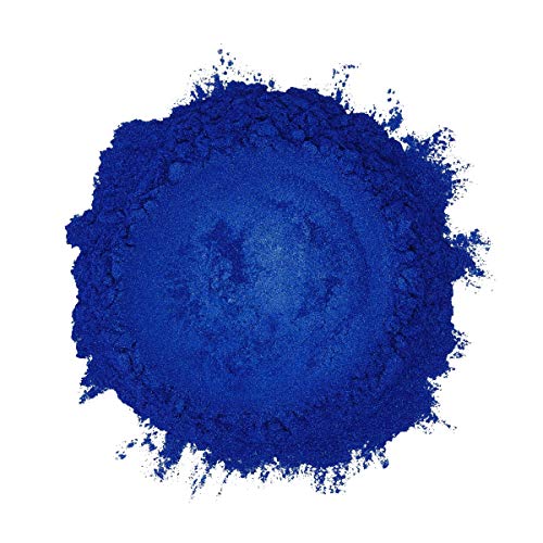 Hemway Grout Dye Pigment Concrete Colour Powder Render Mortar Pointing Powdered Brick Toner (3.6oz / 100g, Metallic Sapphire Blue)