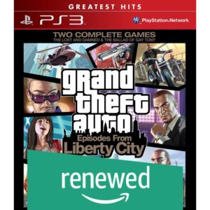 grand theft auto: episodes from liberty city - playstation 3 (renewed)