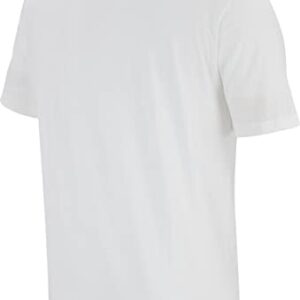 Men's Nike Sportswear Club T-Shirt, Nike Shirt for Men with Classic Fit, White/Black, M