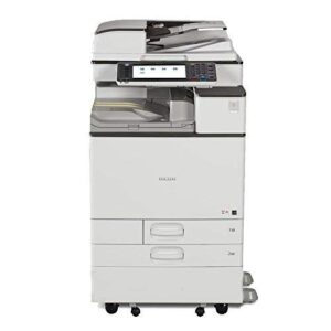 ricoh aficio mp c4503 color multifunction copier- a3, 45 ppm, copy, print, scan, 2 trays and stand (renewed)