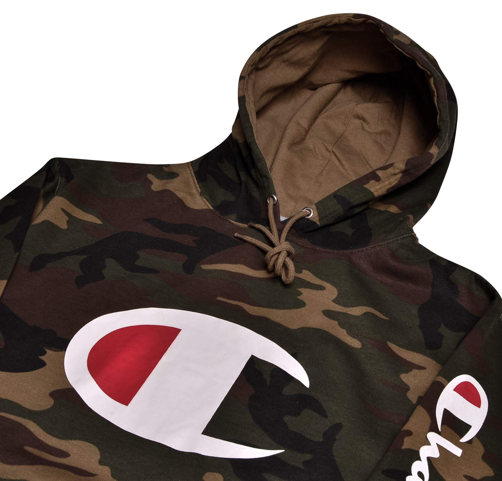 Champion Hoodie for Men Big And Tall Mens Oversized Pullover Fleece Sweatshirt Camo