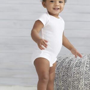 Onesies Brand Unisex Baby 8-Pack Mix & Match Bodysuits, White Short & Long Sleeve, 0-3 Months