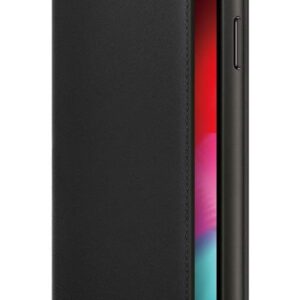 Apple iPhone Xs Max Leather Folio Case - Black