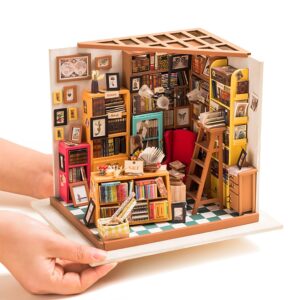 Rolife 1:20 Miniature House Kits-Tiny House Kit-DIY Miniature Dollhouse Kits for Adults-Model Building Craft Kits-Hobbies Gifts for Women and Men