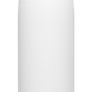 CamelBak eddy+ Water Bottle with Straw 20oz - Insulated Stainless Steel, White