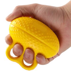 fanwer finger exerciser hand squeeze ball, hand grip strength trainer build hand, finger and wrist strength, finger extension exerciser for rehab, arthritis, carpal tunnel