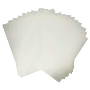 12pcs 6mil blank stencil material, 12 x 12inch, milky translucent- make your own stencil