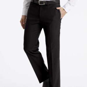 Calvin Klein Men Modern Fit Dress Pant, Black, 30W x 34L