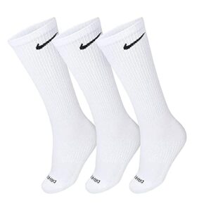 nike men's everyday plus lightweight training crew socks (3 pack)