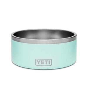 yeti boomer 8, stainless steel, non-slip dog bowl, holds 64 ounces, seafoam