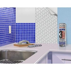 MusselBound 15-sq ft White Plastic Tile Membrane Peel-Set-Grout No Mortar.